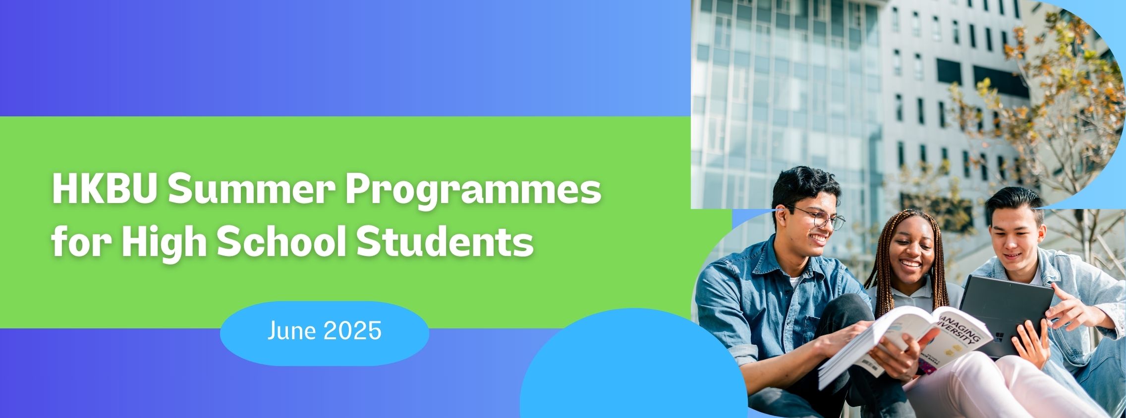 HKBU Summer Programmes for High School Students 2025